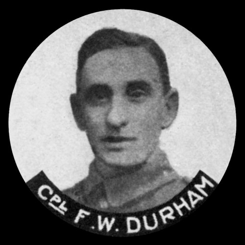 Corporal Frederick William Durham | Rutland Remembers