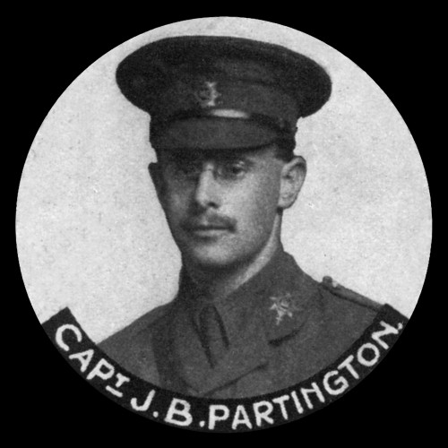 Captain John Bertram Partington | Rutland Remembers