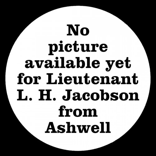 Lieutenant Lyonel Hugh, MC Jacobson | Rutland Remembers