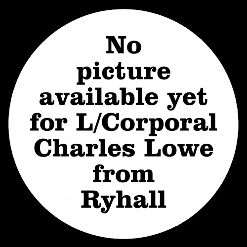 Lance Corporal Charles Lowe | Rutland Remembers