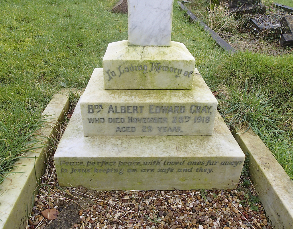 Acting Bombardier Albert Edward Gray | Rutland Remembers
