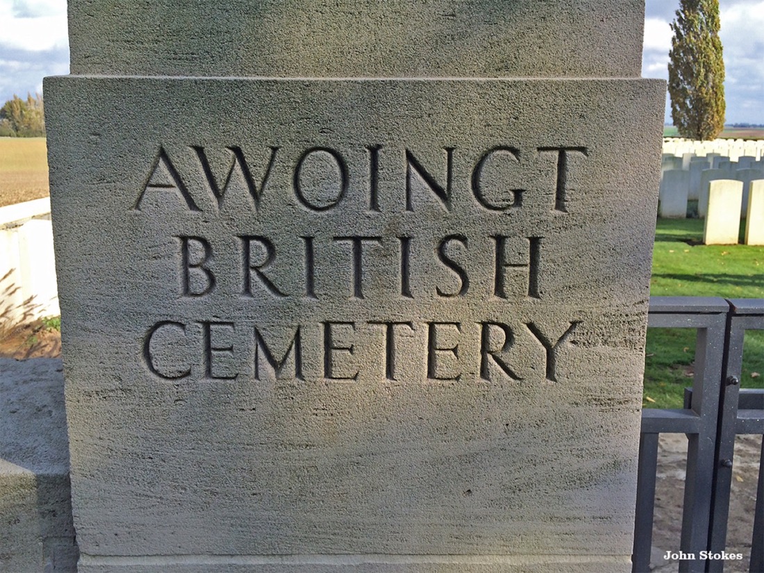 Awoingt British Cemetery in France | Rutland Remembers