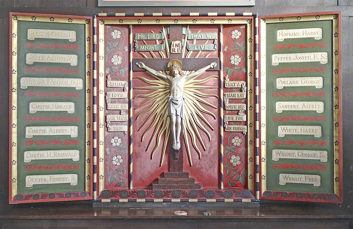 Barrowden War Memorial (St Peter's Church) in England | Rutland Remembers