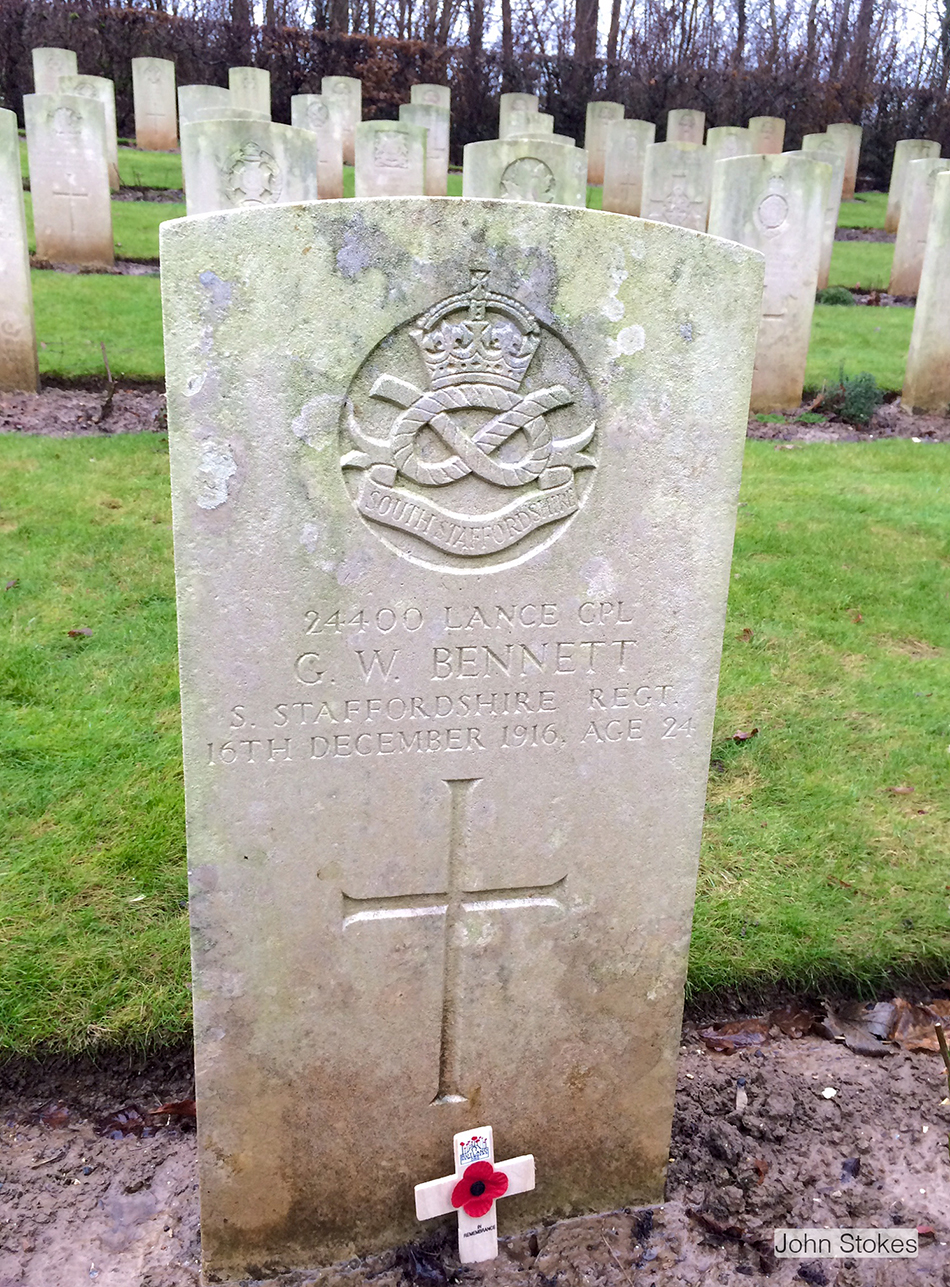 Lance Corporal George William Bennett | Rutland Remembers