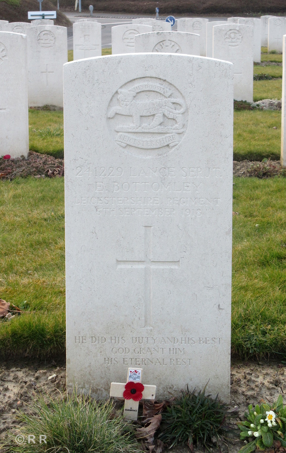 Lance Sergeant Edward Bottomley | Rutland Remembers