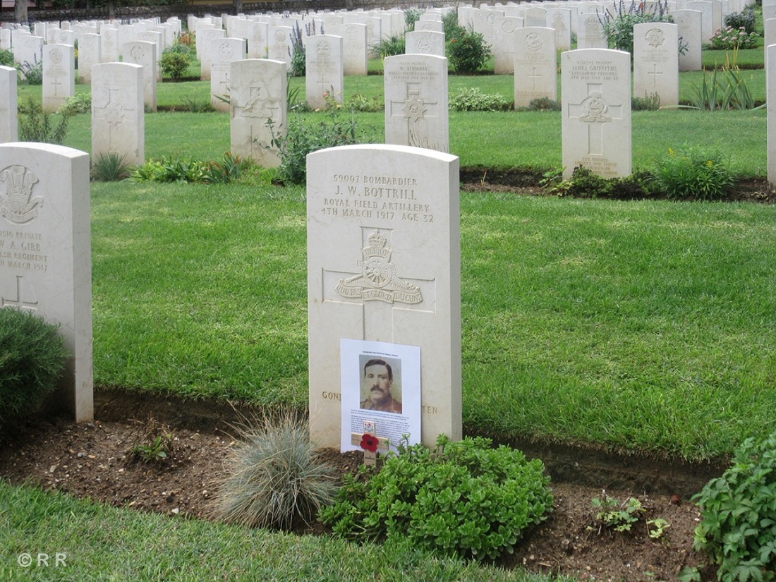 Bombardier John William Bottrill | Rutland Remembers
