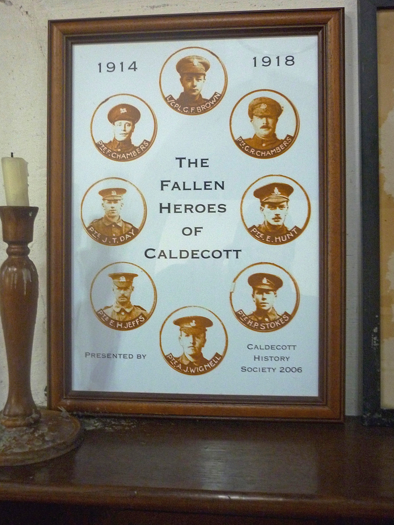 Caldecott War Memorial and Churchyard (St John the Evangelist Church ...