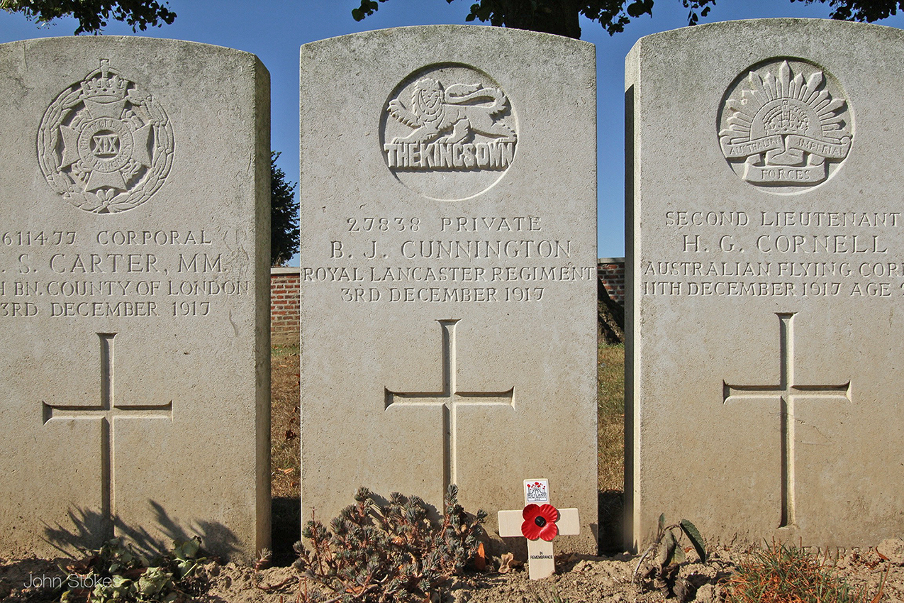 Private Bernard John Cunnington | Rutland Remembers