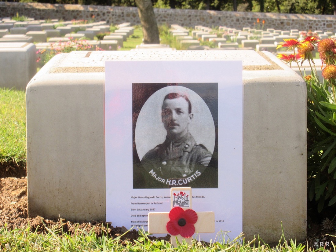 Major Harry Reginald Curtis | Rutland Remembers