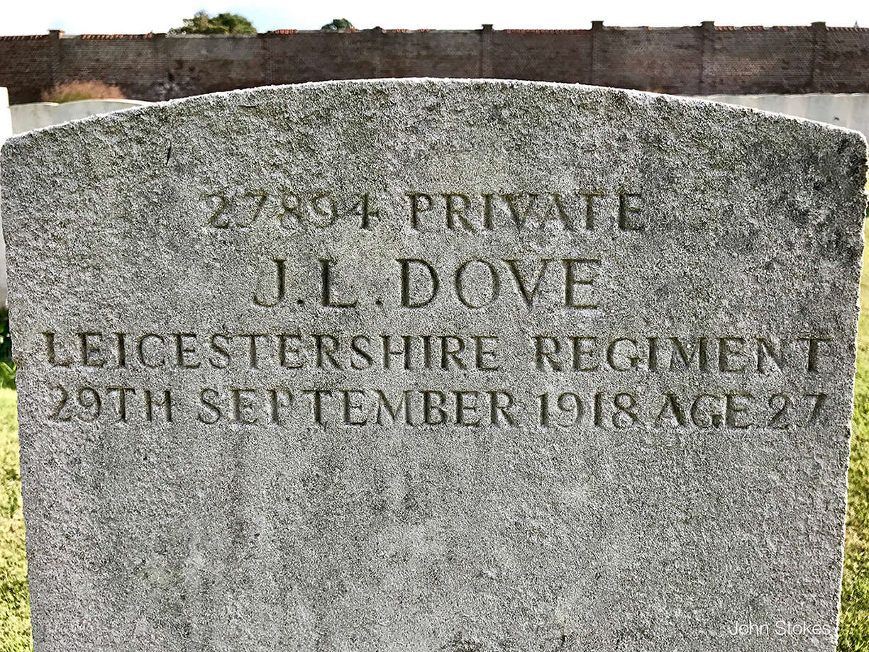 Private James Dove | Rutland Remembers