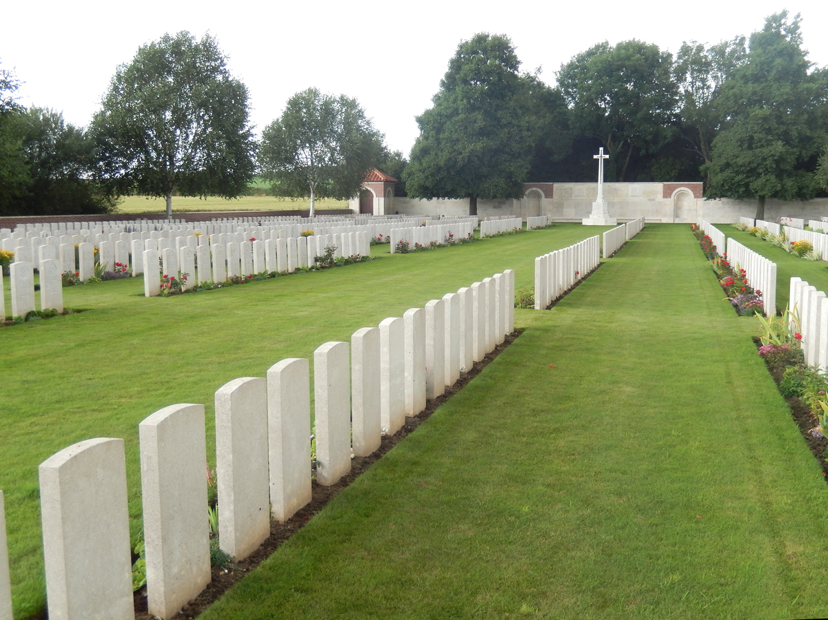 Grevillers British Cemetery in France | Rutland Remembers