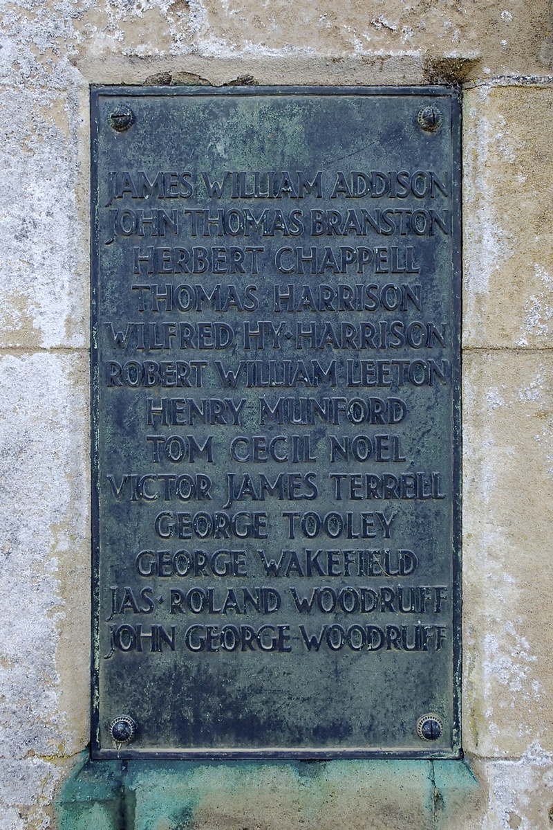 Great Casterton War Memorial (St Peter and St Paul's Church) in England ...