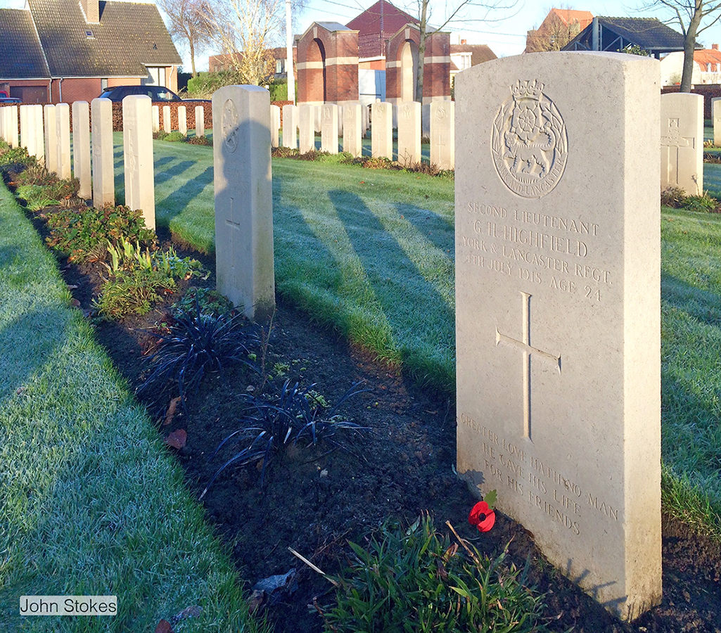 Kemmel Chateau Military Cemetery in Belgium | Rutland Remembers