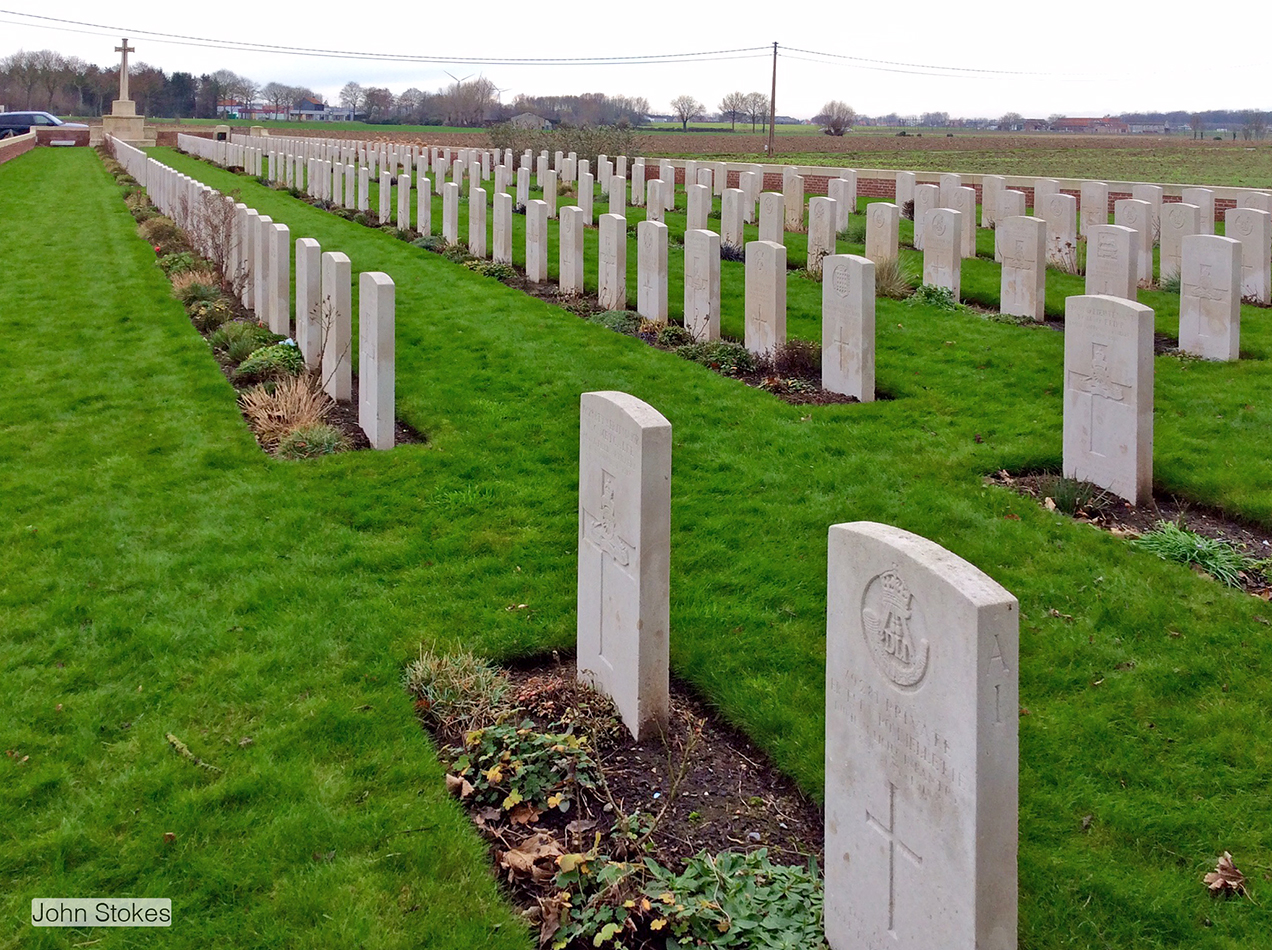 Hop Store Cemetery in Belgium | Rutland Remembers