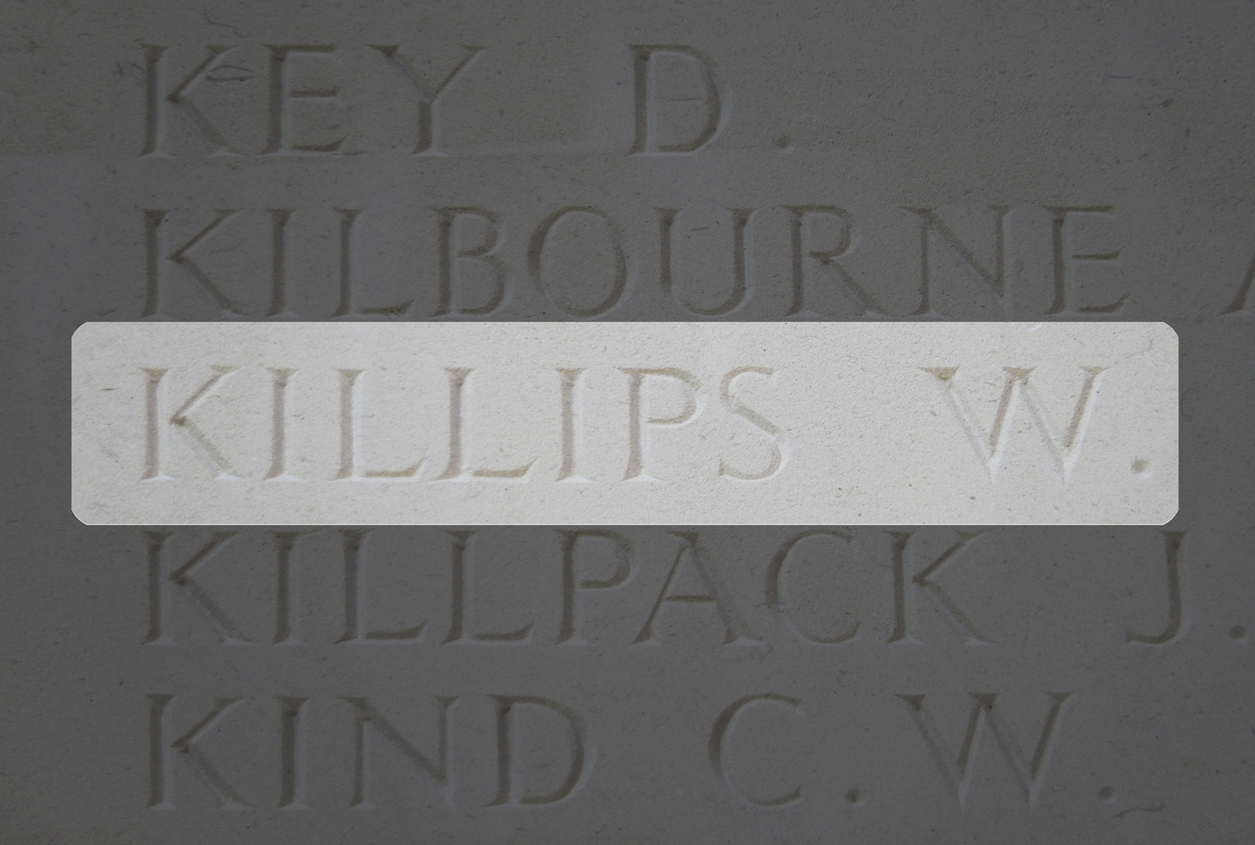 Private William Killips | Rutland Remembers