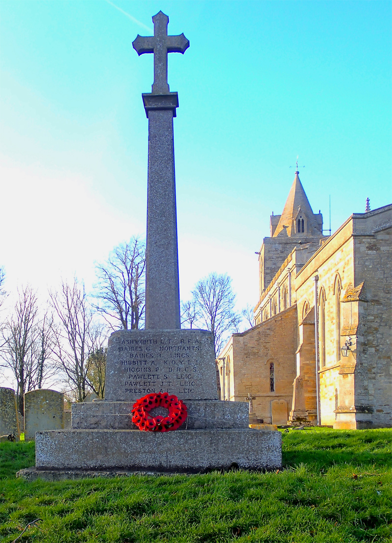 Hambleton Churchyard and War Memorial in England | Rutland Remembers