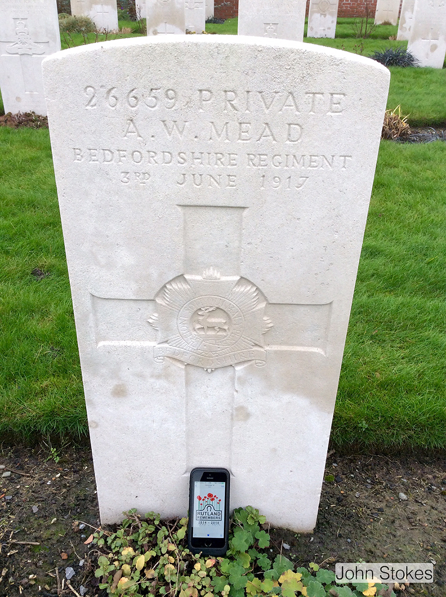 Private Arthur William Mead | Rutland Remembers