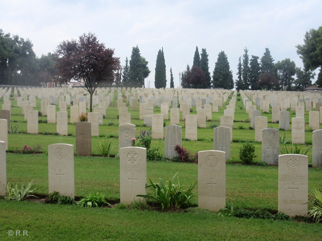 Mikra British Cemetery in Greece | Rutland Remembers