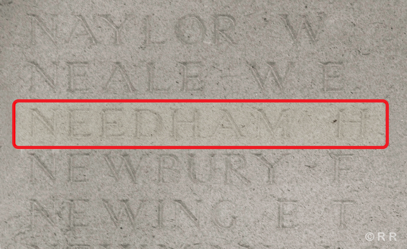 Private Harry Needham | Rutland Remembers