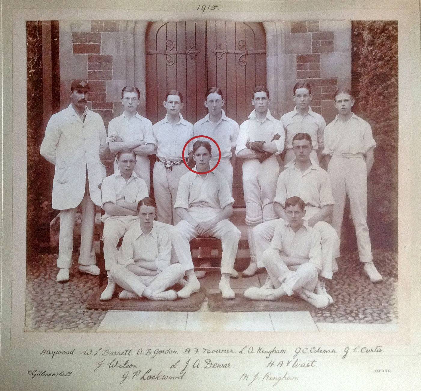 Second Lieutenant Lancelot John Austen (Jack) Dewar | Rutland Remembers