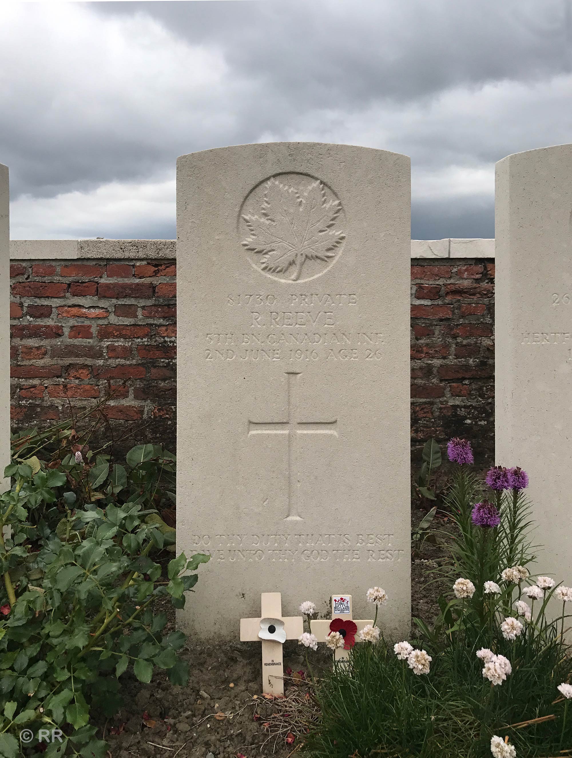 Larch Wood (Railway cutting) Cemetery in Belgium | Rutland Remembers
