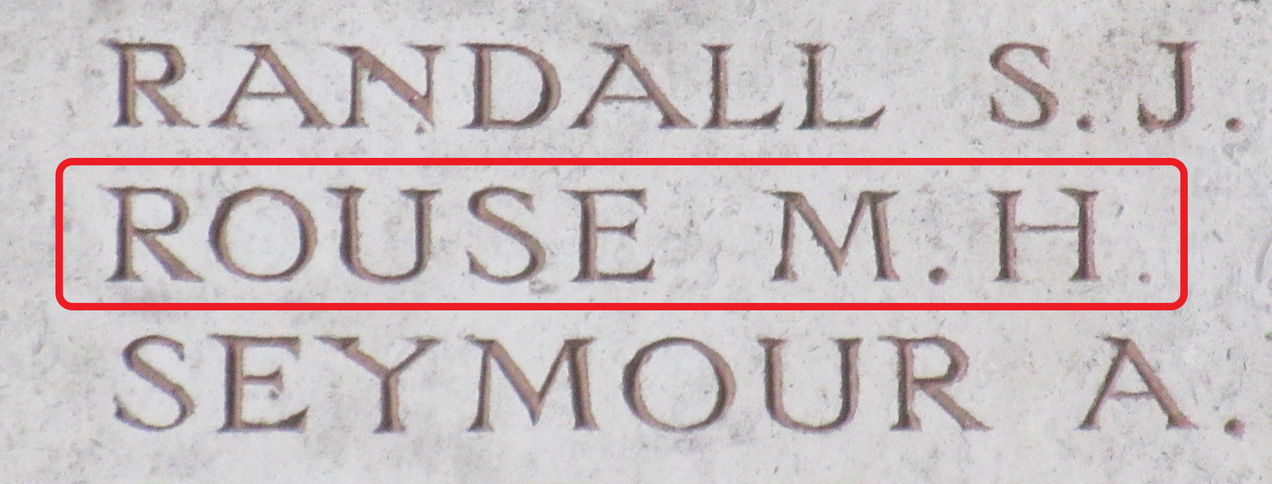 Trooper Martin Herbert Rouse | Rutland Remembers