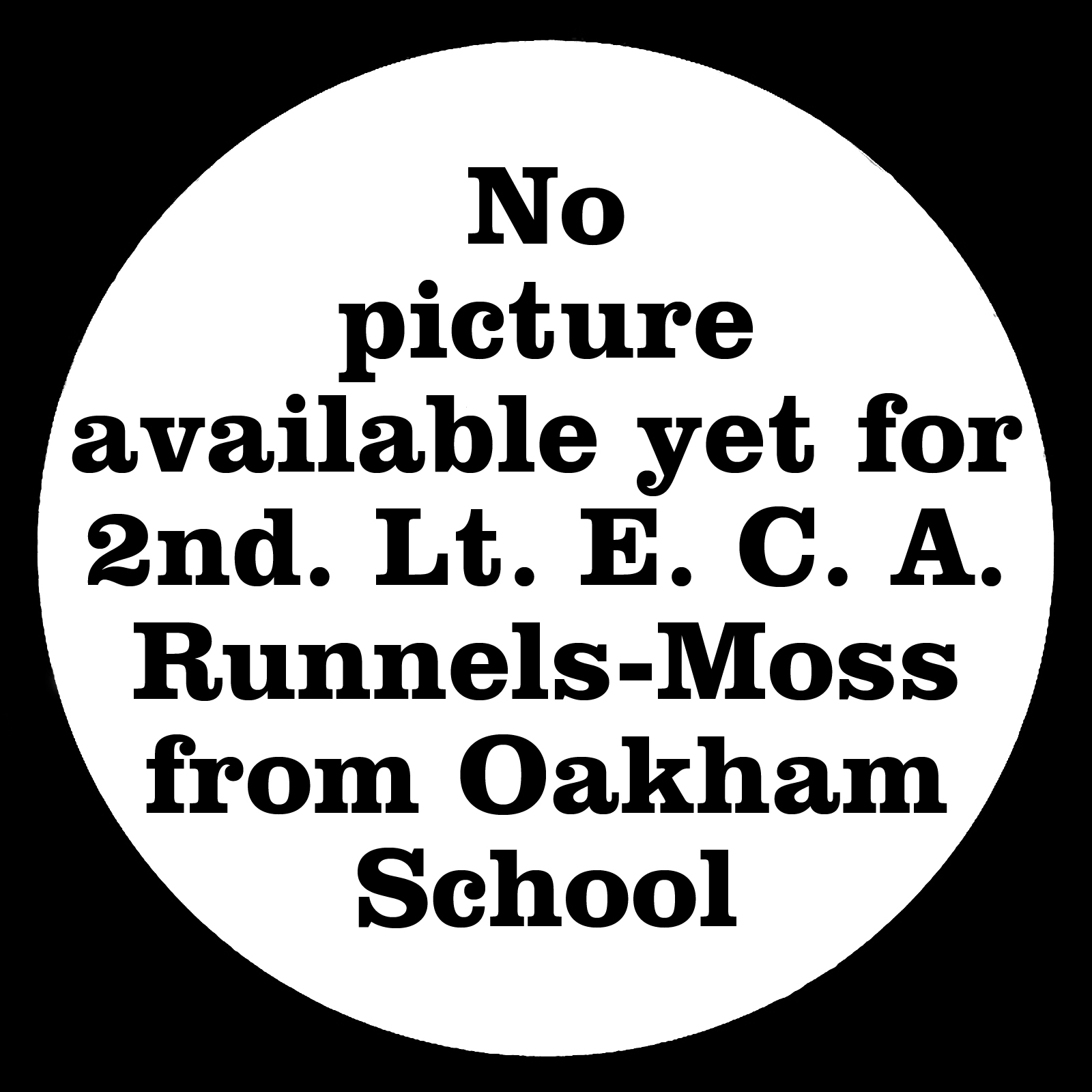 Second Lieutenant Eric Cross Arnold Runnels-Moss | Rutland Remembers