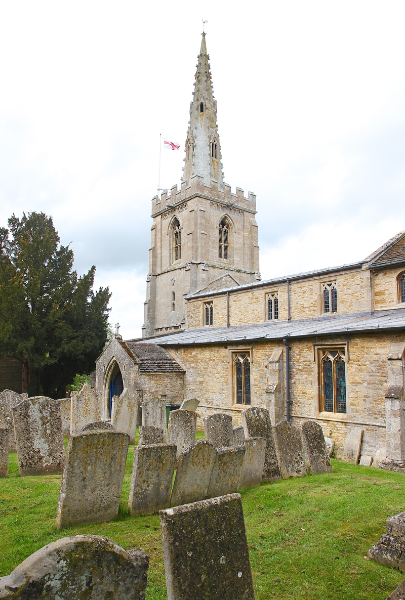 South Luffenham War Memorial (St Mary the Virgin Church) in England ...