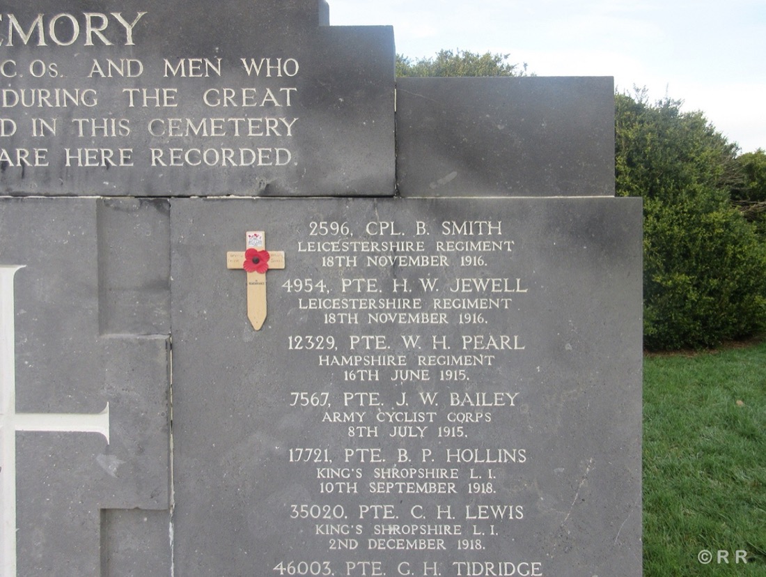 Corporal Bertie H Smith | Rutland Remembers