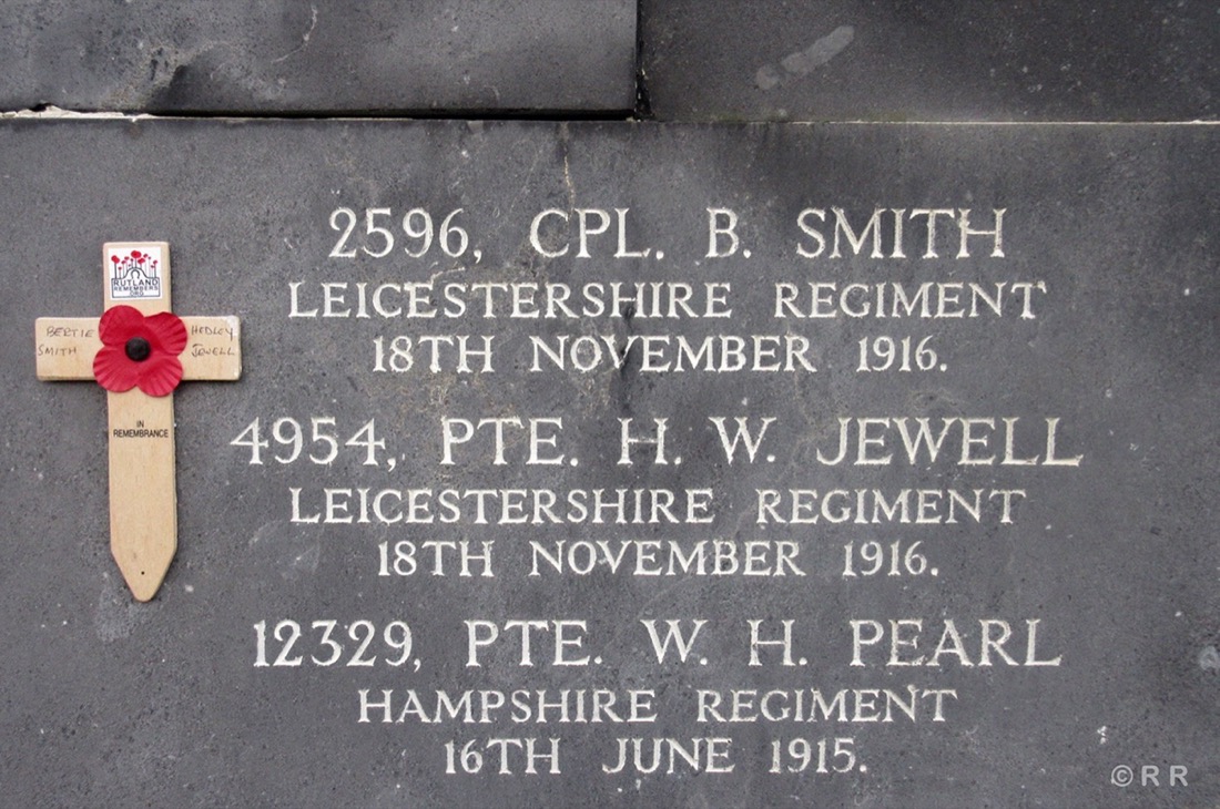Corporal Bertie H Smith | Rutland Remembers