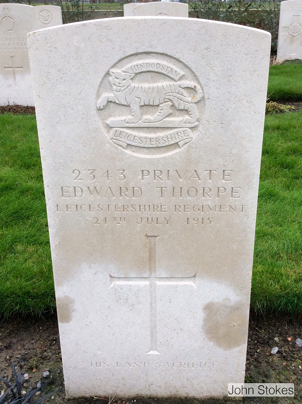 Hop Store Cemetery in Belgium | Rutland Remembers