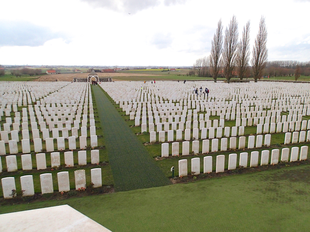 Tyne Cot Cemetery in Belgium | Rutland Remembers