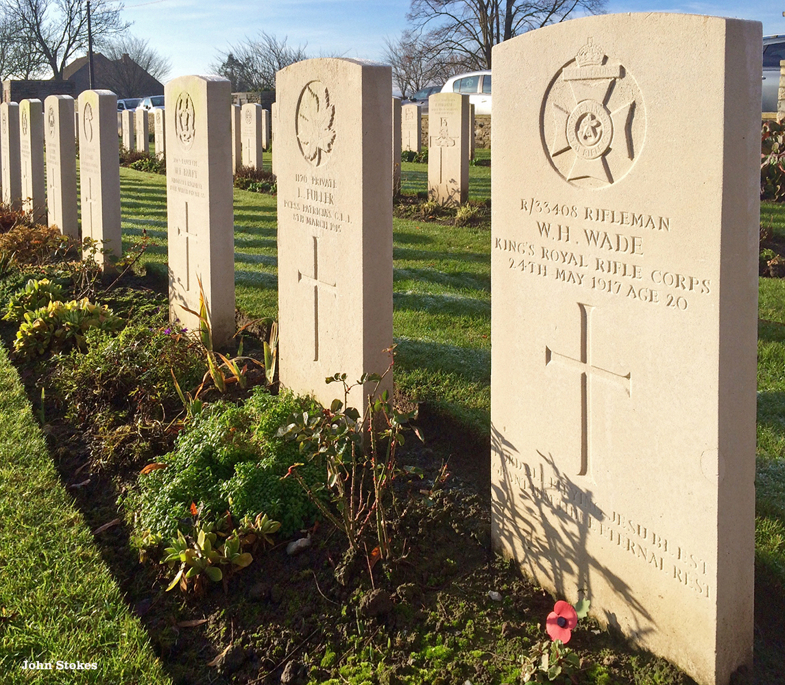 Rifleman William Harold Wade | Rutland Remembers