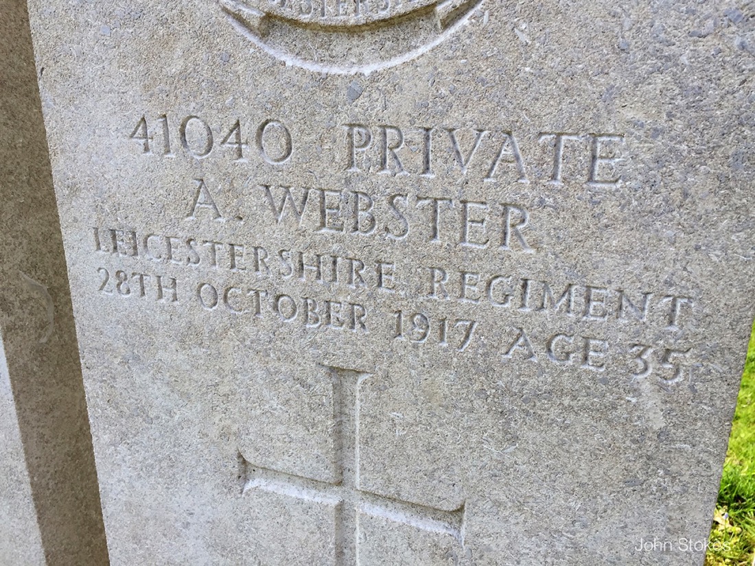 Private Arthur Webster | Rutland Remembers