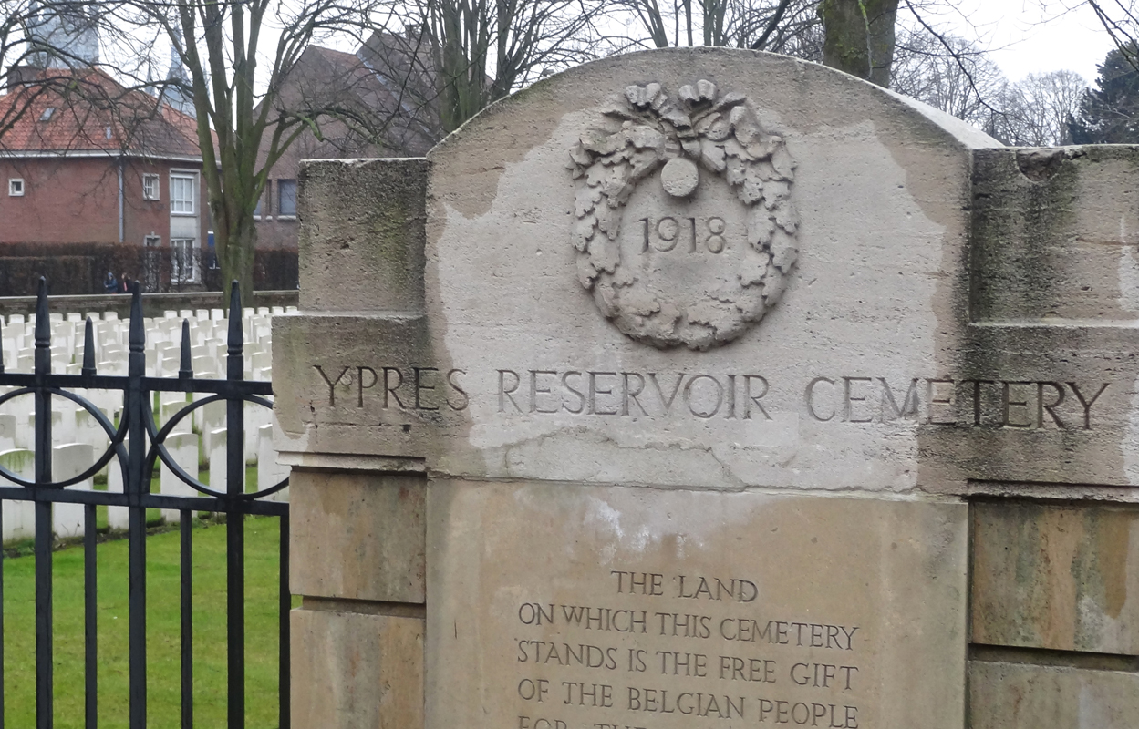 Ypres Reservoir Cemetery in Belgium | Rutland Remembers
